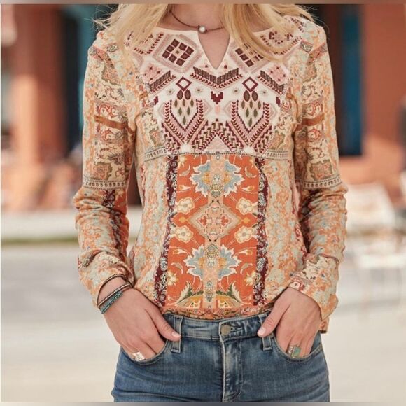 Sundance | Tops | Sundance Madison Embroidered Patchwork Boho ...